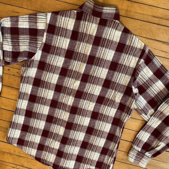 Big Mac | Shirts | Vtg 7s Big Mac Jcpenney Button Up Cotton Flannel ...